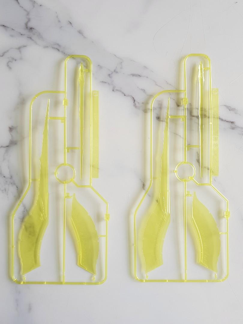 MG 1/100 Sinanju beam effect parts (for Gundam model kits), Hobbies ...