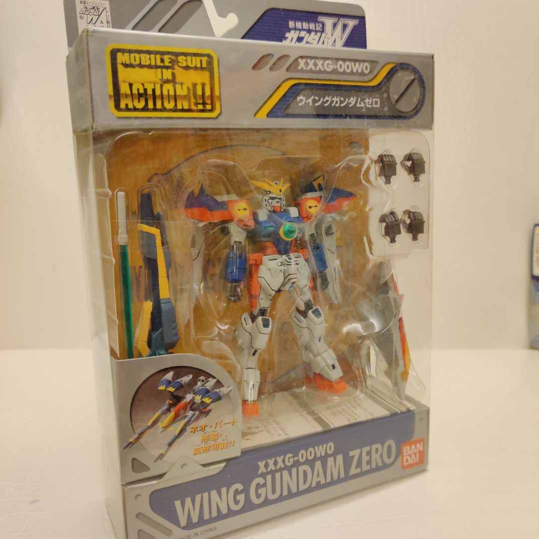 🐻 Bandai MIA Fix Wing Gundam Zero W 高達 RG Robot Figure P, 興趣及遊戲, 玩具 ...