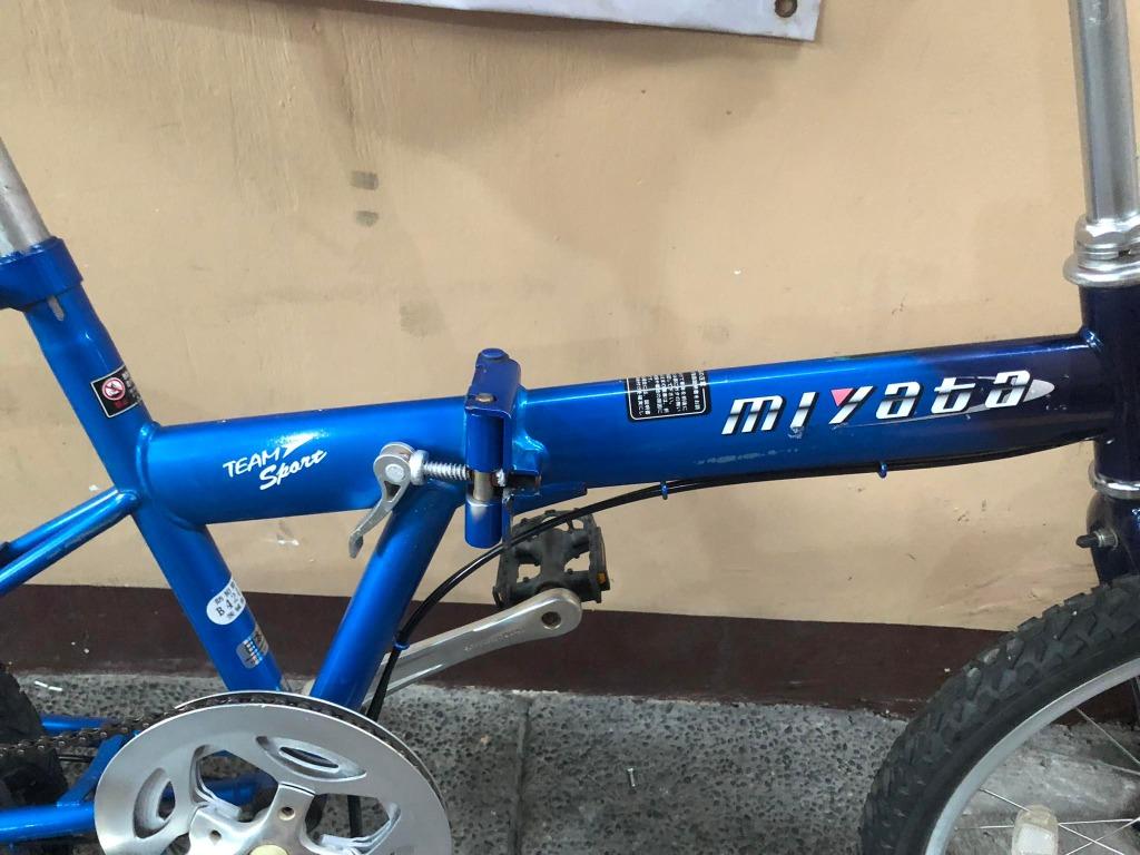 Miyata Team Sports Japan Folding Bike 20", Sports Equipment, Bicycles & Parts, Bicycles on Carousell