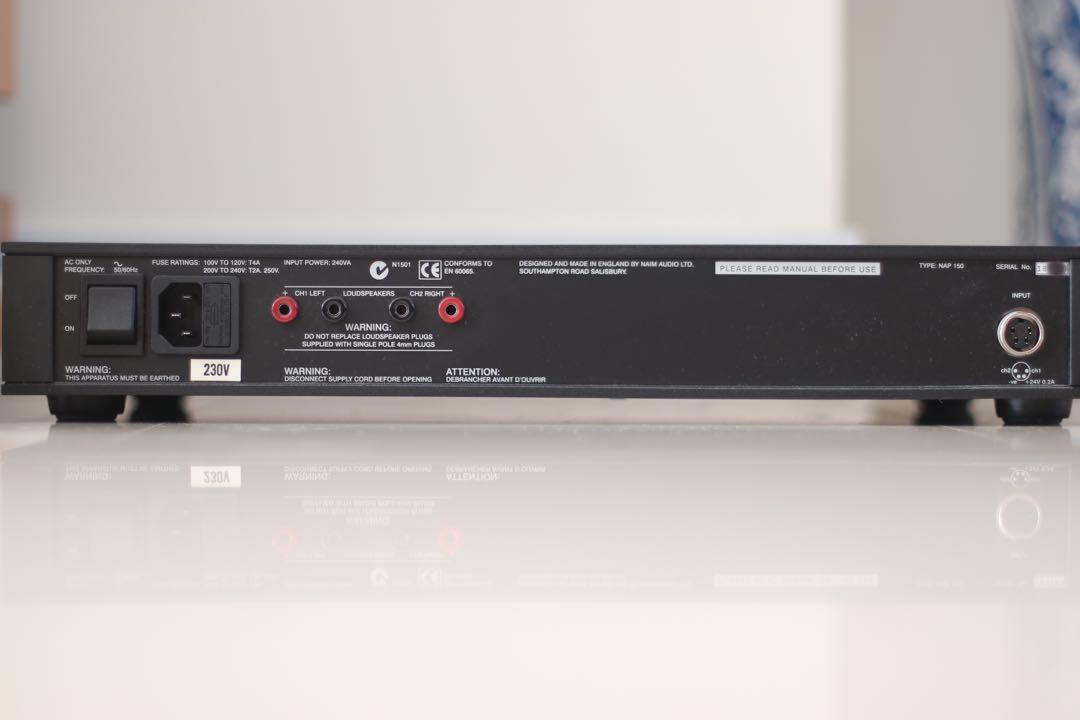 Naim NAP 150 power amplifier, Audio, Soundbars, Speakers & Amplifiers ...