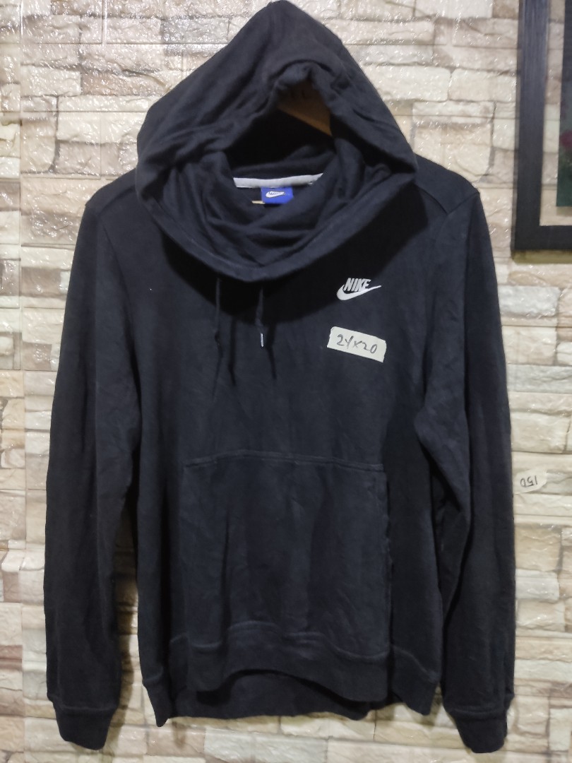 Nike Turtle Neck Hoodie Jacket, Men's Fashion, Coats, Jackets and ...