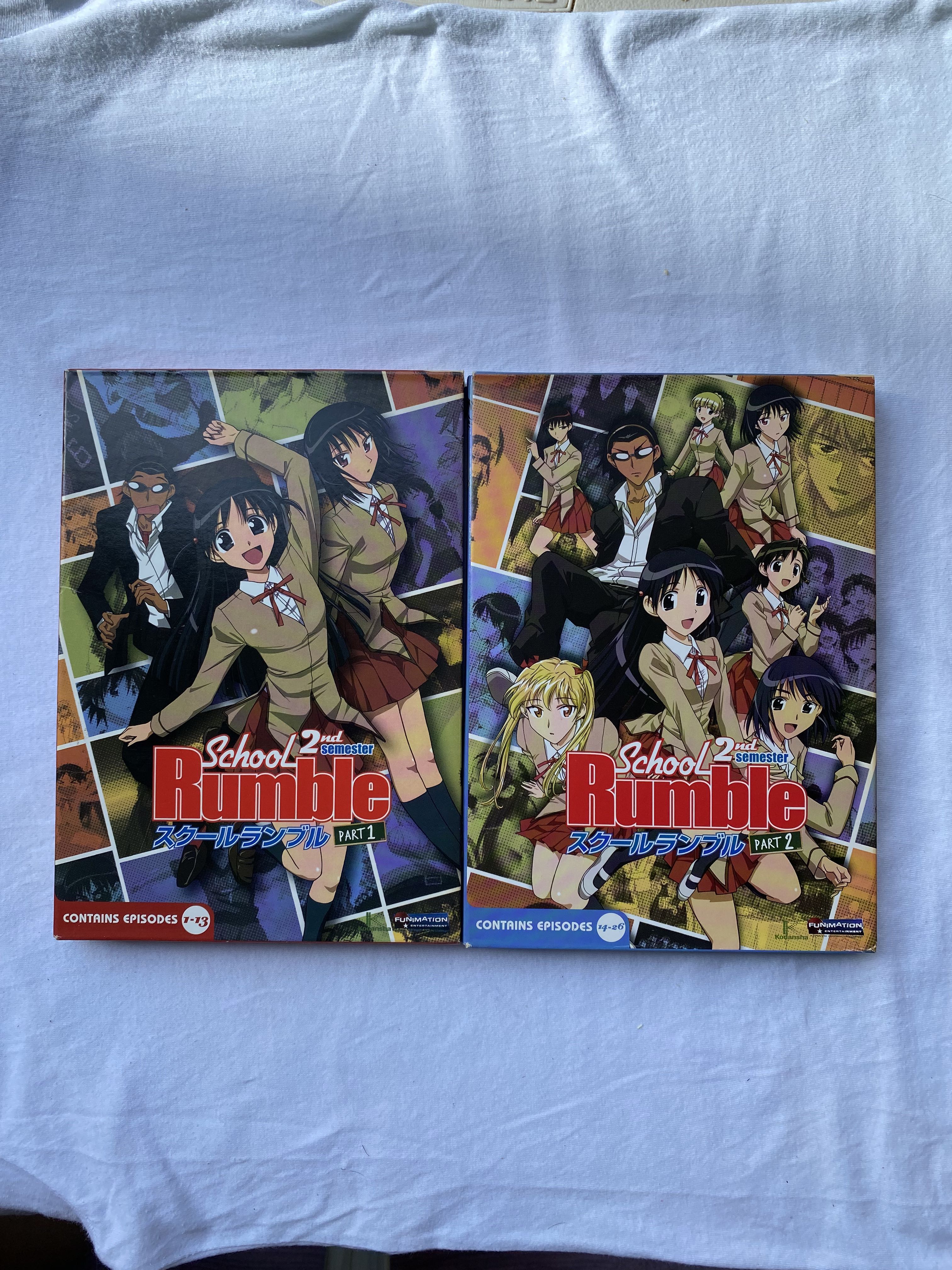 Original Anime DVD : School Rumble (Second Semester) on Carousell