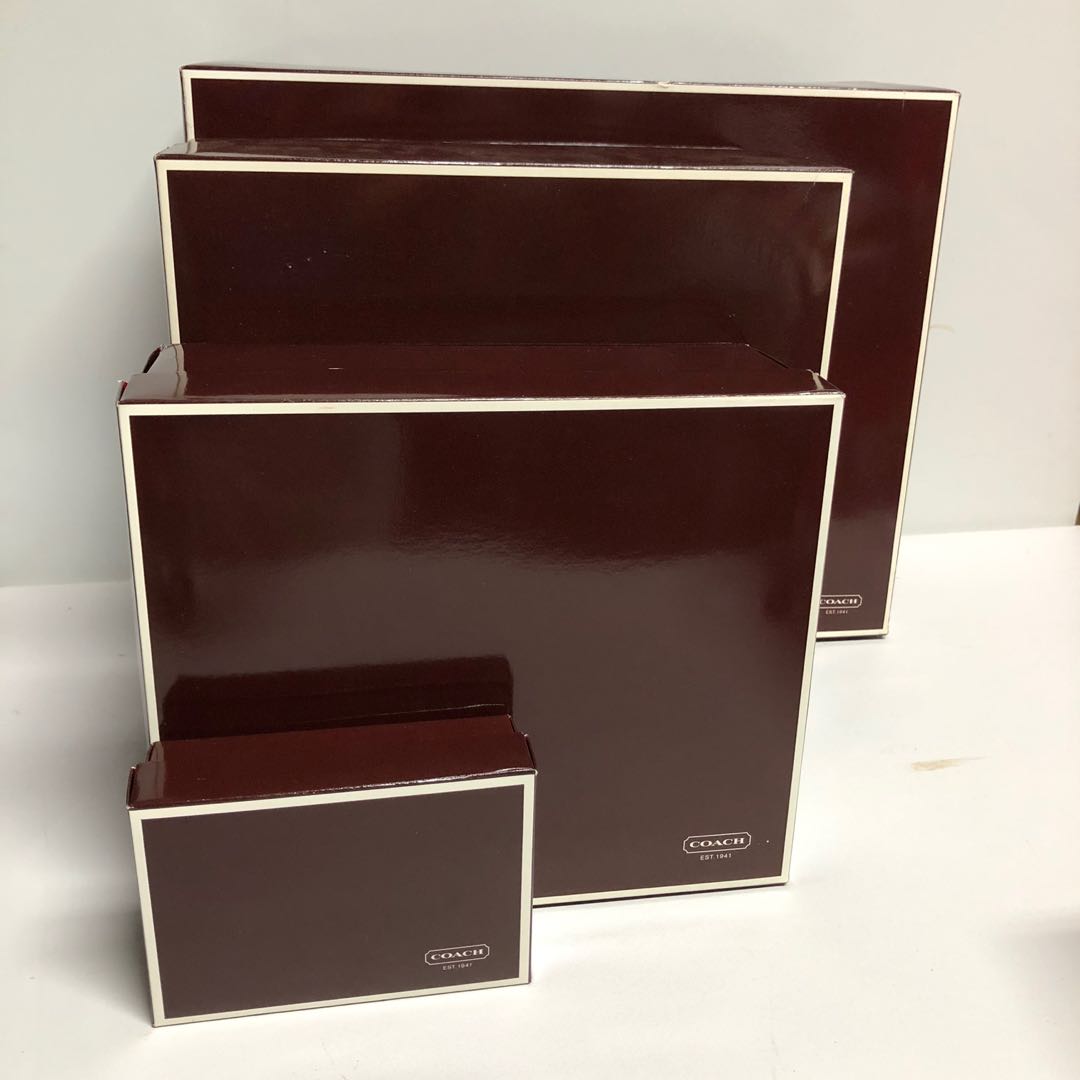 Original Coach Gift Boxes, Luxury, Accessories on Carousell