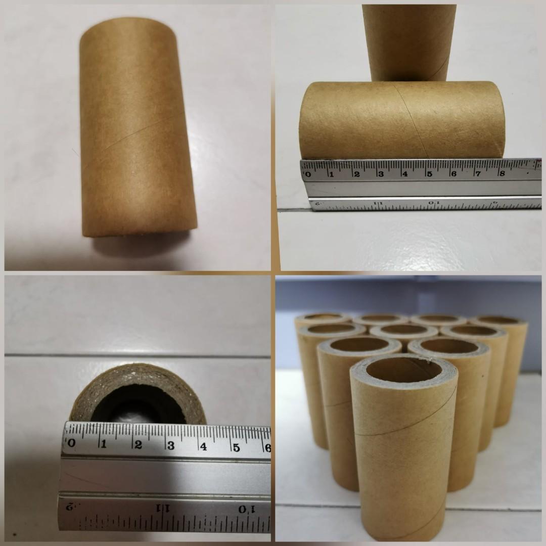 Paper cardboard cores /tubes, Hobbies & Toys, Stationery & Craft, Craft ...