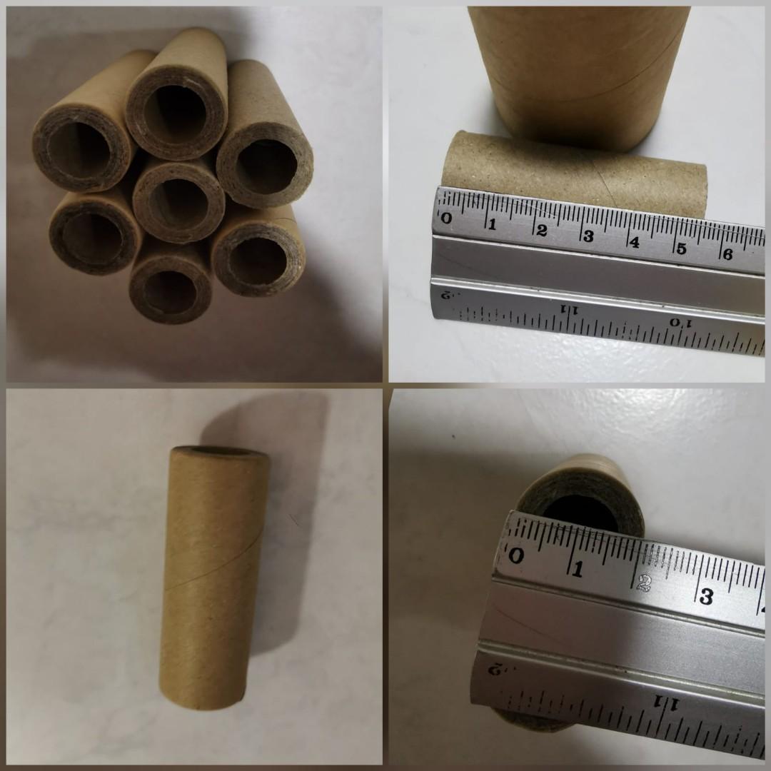 Paper cardboard cores /tubes, Hobbies & Toys, Stationery & Craft, Craft ...