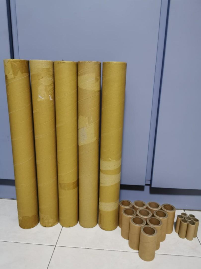 Paper cardboard cores /tubes, Hobbies & Toys, Stationery & Craft, Craft ...