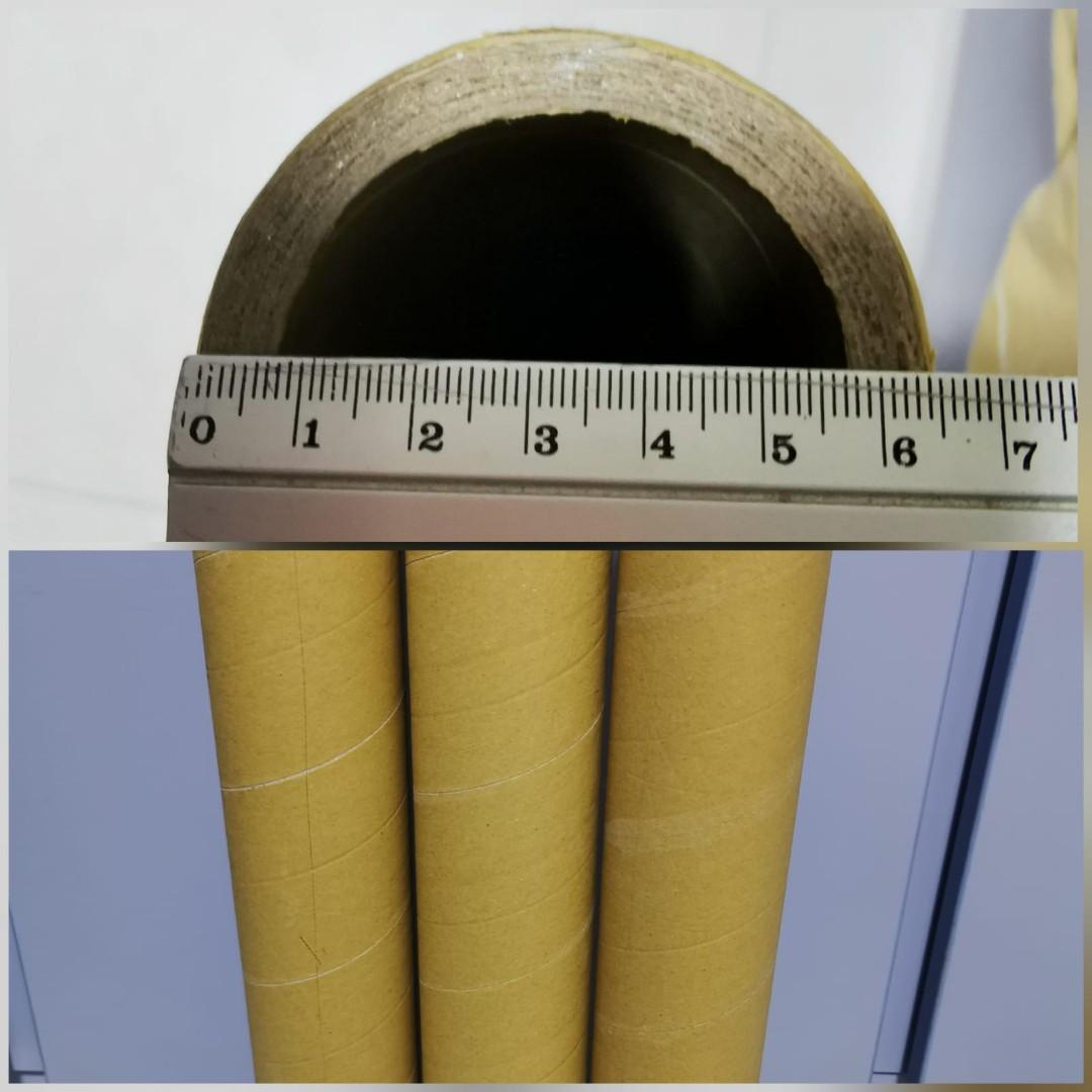 Paper cardboard cores /tubes, Hobbies & Toys, Stationery & Craft, Craft ...