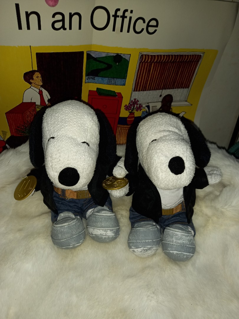 Peanuts Mcdo Snoopy Stuffed Toys, Hobbies & Toys, Toys & Games on Carousell
