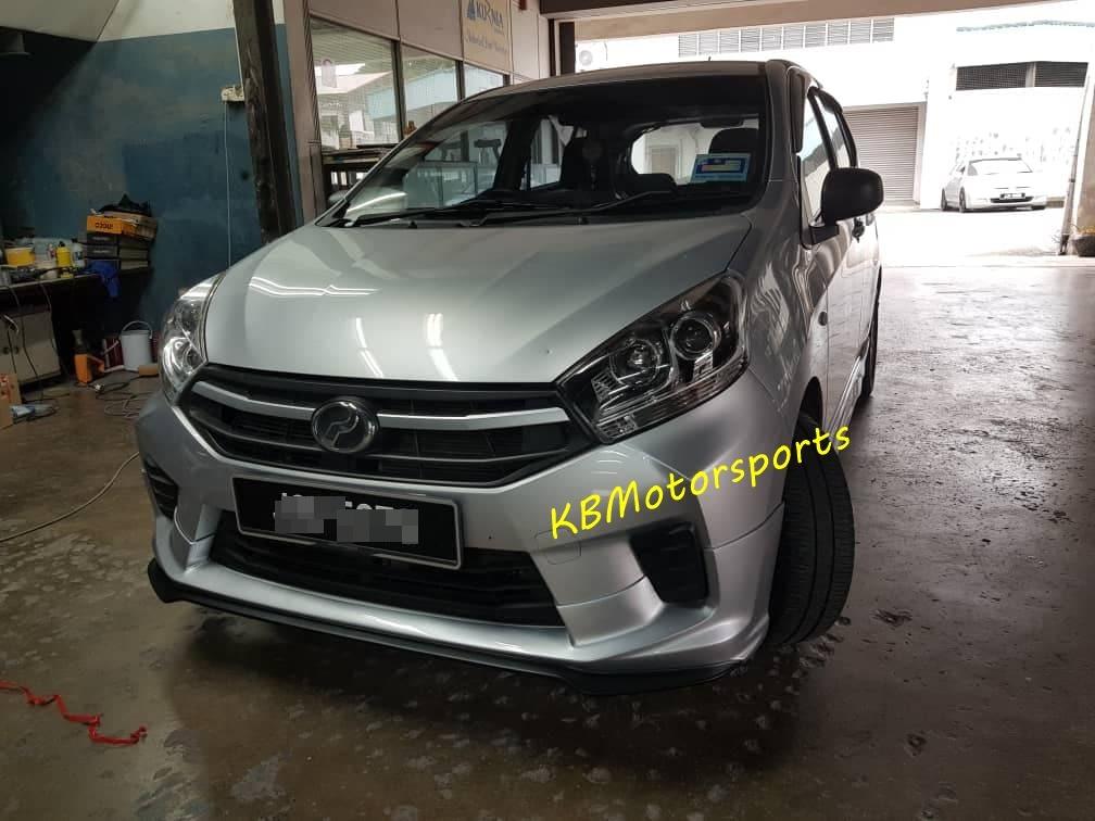 Perodua Axia Gear Up Bodykit With Color, Auto Accessories on Carousell