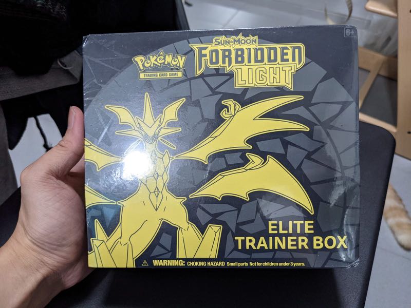 Pokemon Forbidden Light Etb, Hobbies & Toys, Toys & Games on Carousell