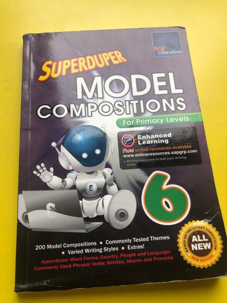 Primary School P6 English Superduper Model Composition Book, Hobbies ...