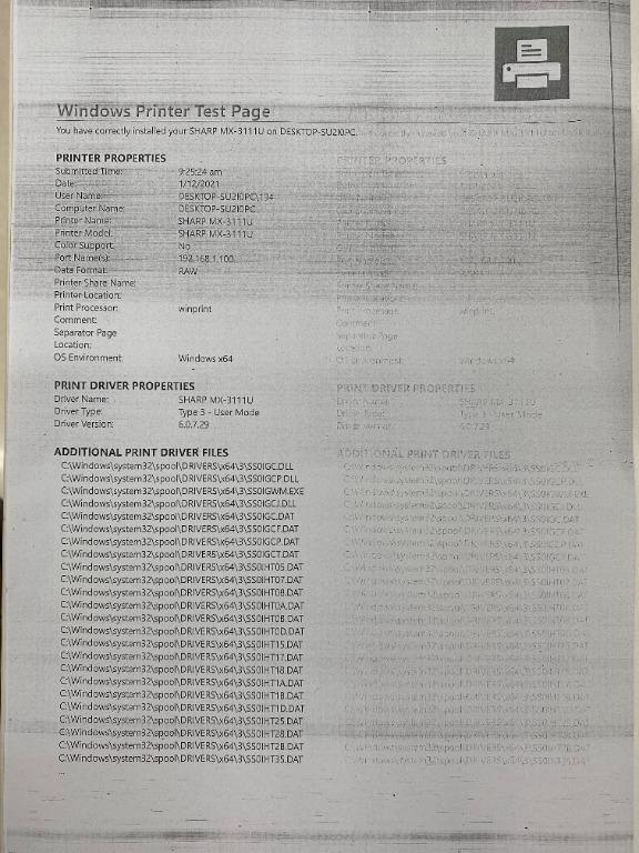 Printer, Model: Sharp AR-M236 (3-in-1 (print, scan, and photocopy ...