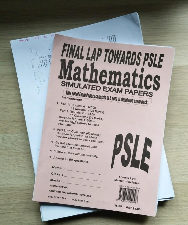 GIVEAWAYS | PSLE | MATHS | SCIENCE | ENGLISH | SIMULATED | PRE-LIM ...