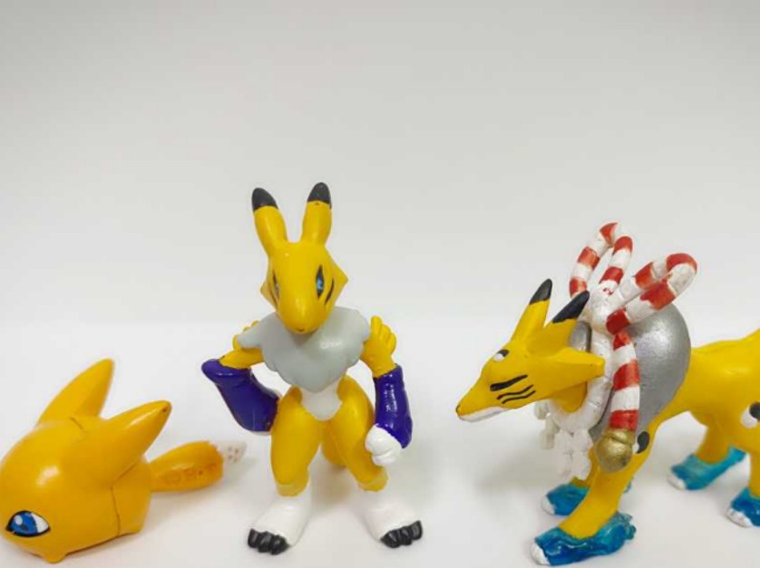 Renamon, 3 pcs, Hobbies & Toys, Collectibles & Memorabilia, Fan ...