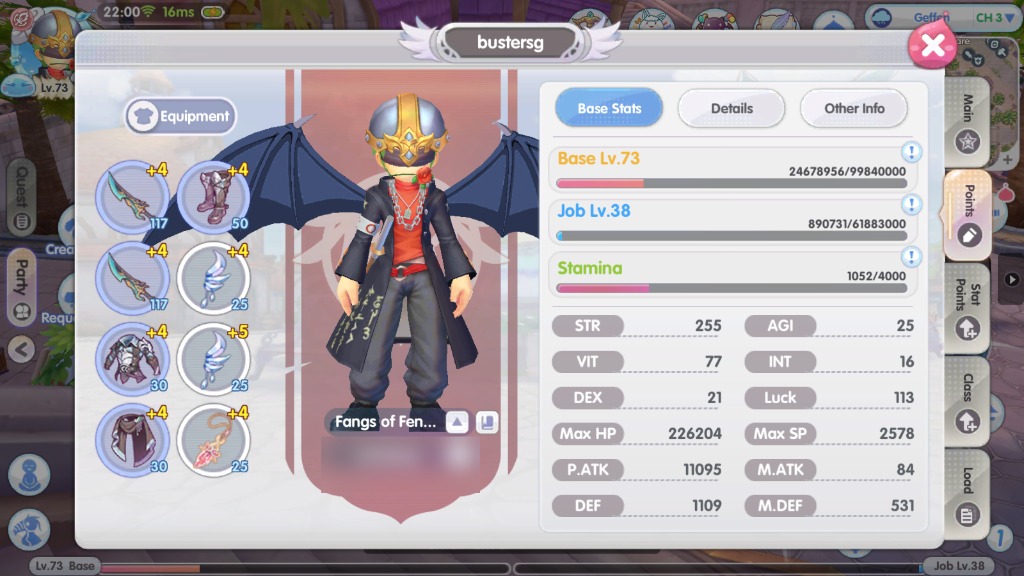 Ragnarok X Next Generation ROX (Central Plains) | AGI CRIT Knight Lord ...