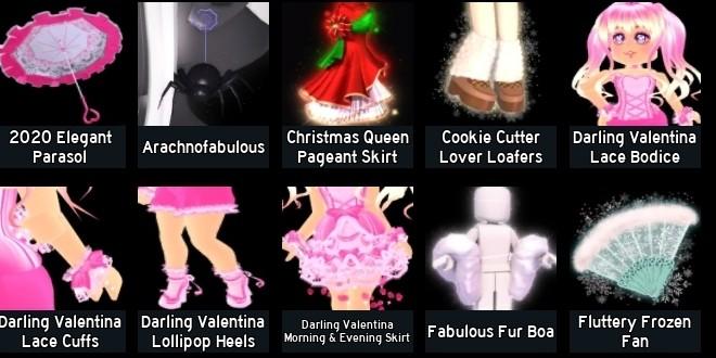 Royale High RARE Items/Parts of Sets/Accessories For Trading!, Video ...