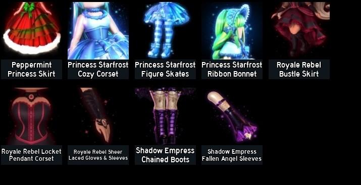 Royale High RARE Items/Parts of Sets/Accessories For Trading!, Video ...