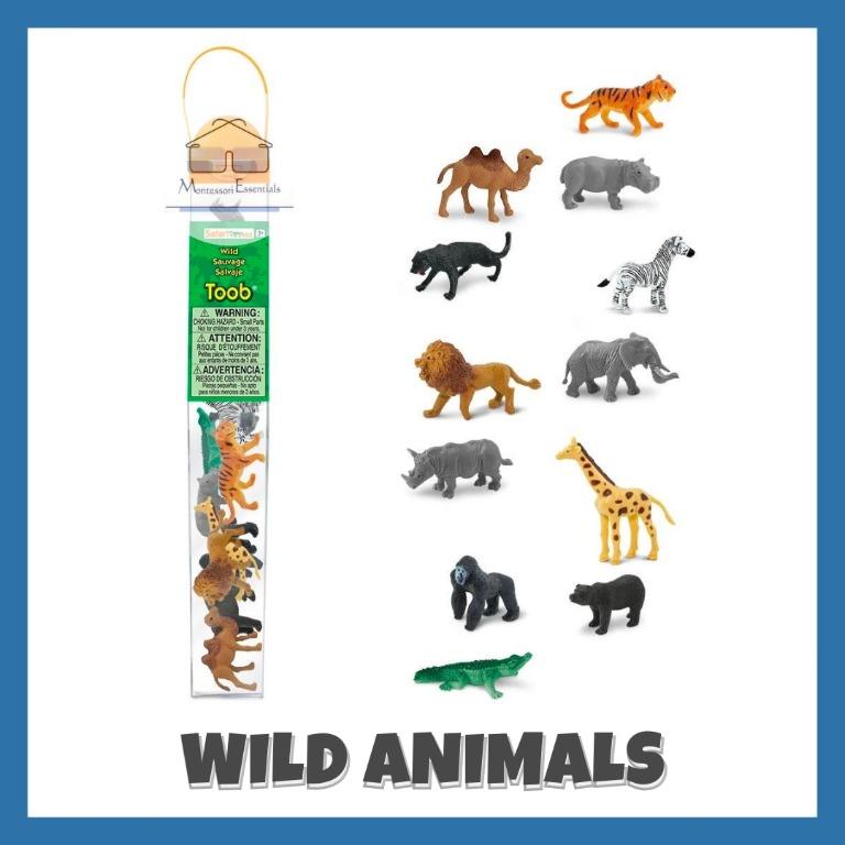 Safari Toob: Animals (Wild Animals / Galapagos / Rainforest / Zoo ...