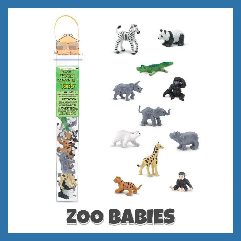 Safari Toob: Animals (Wild Animals / Galapagos / Rainforest / Zoo ...