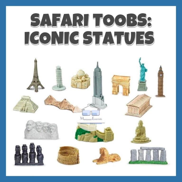 Safari Toob: Iconic Statues (Around the World / World Landmarks ...