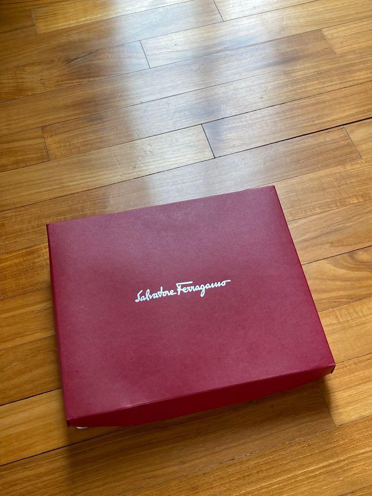 Salvatore Ferragamo box, Luxury, Accessories on Carousell