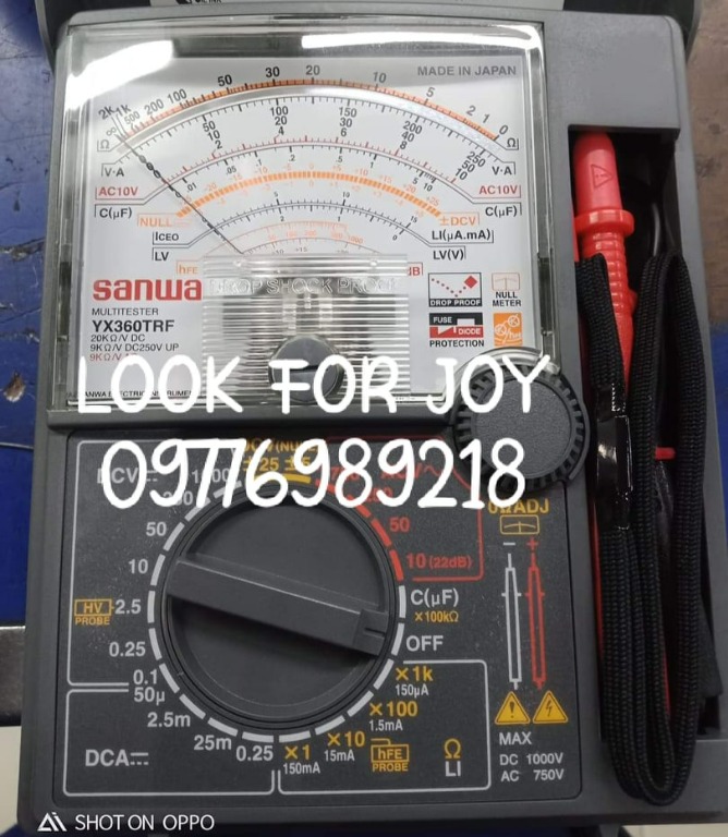 SANWA MULTI-TESTER, Commercial & Industrial, Construction Tools ...