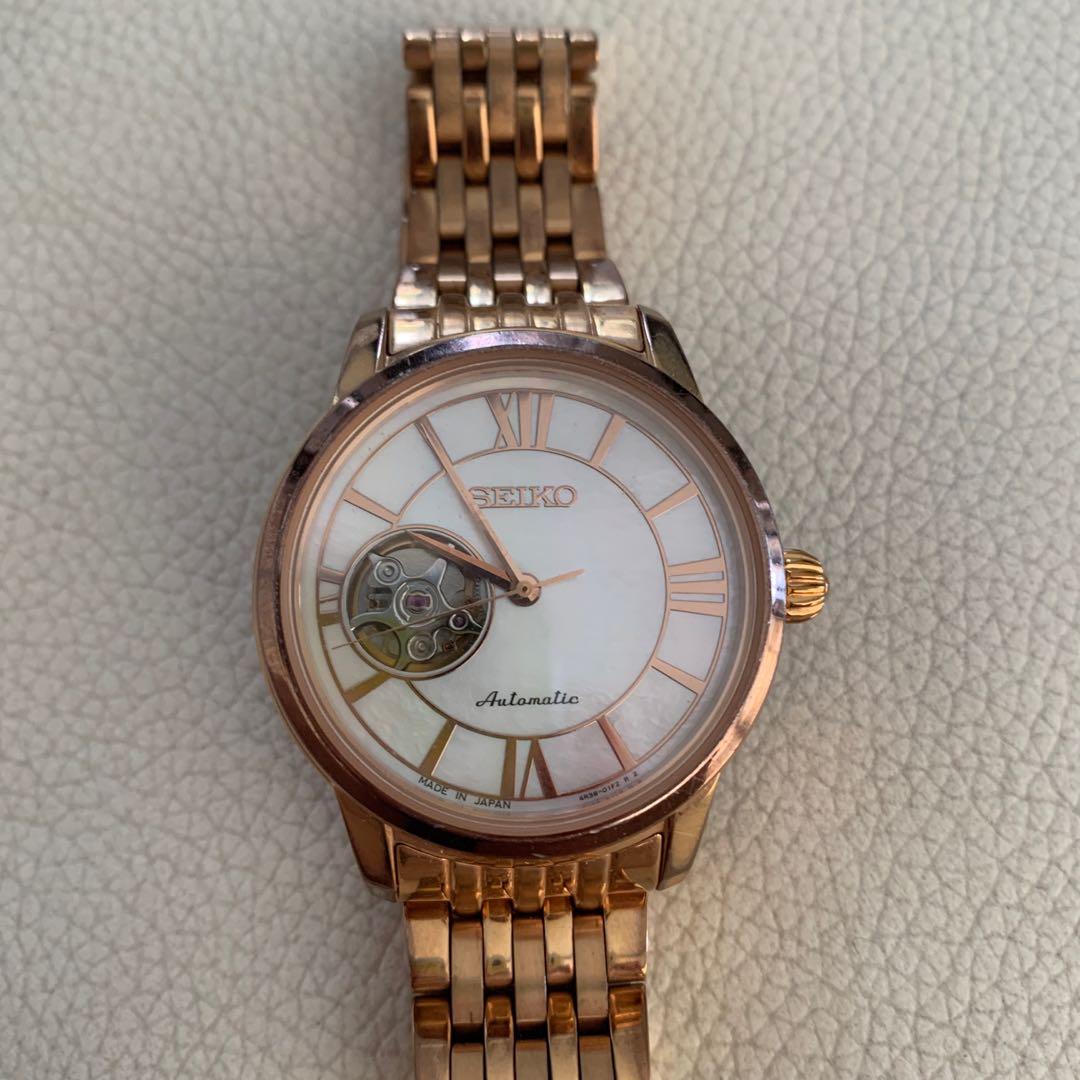 Seiko Rose Gold Women’s Watch Automatic, Luxury, Watches on Carousell
