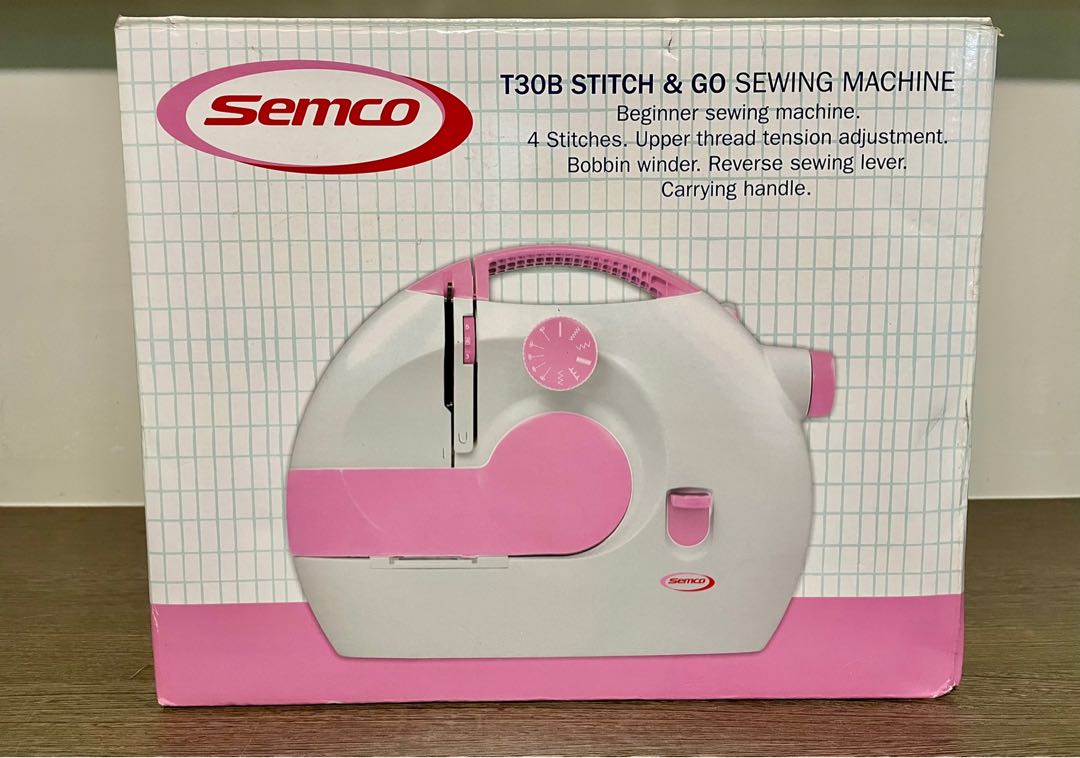 Semco T30B Stitch n Go Sewing Machine, Everything Else on Carousell