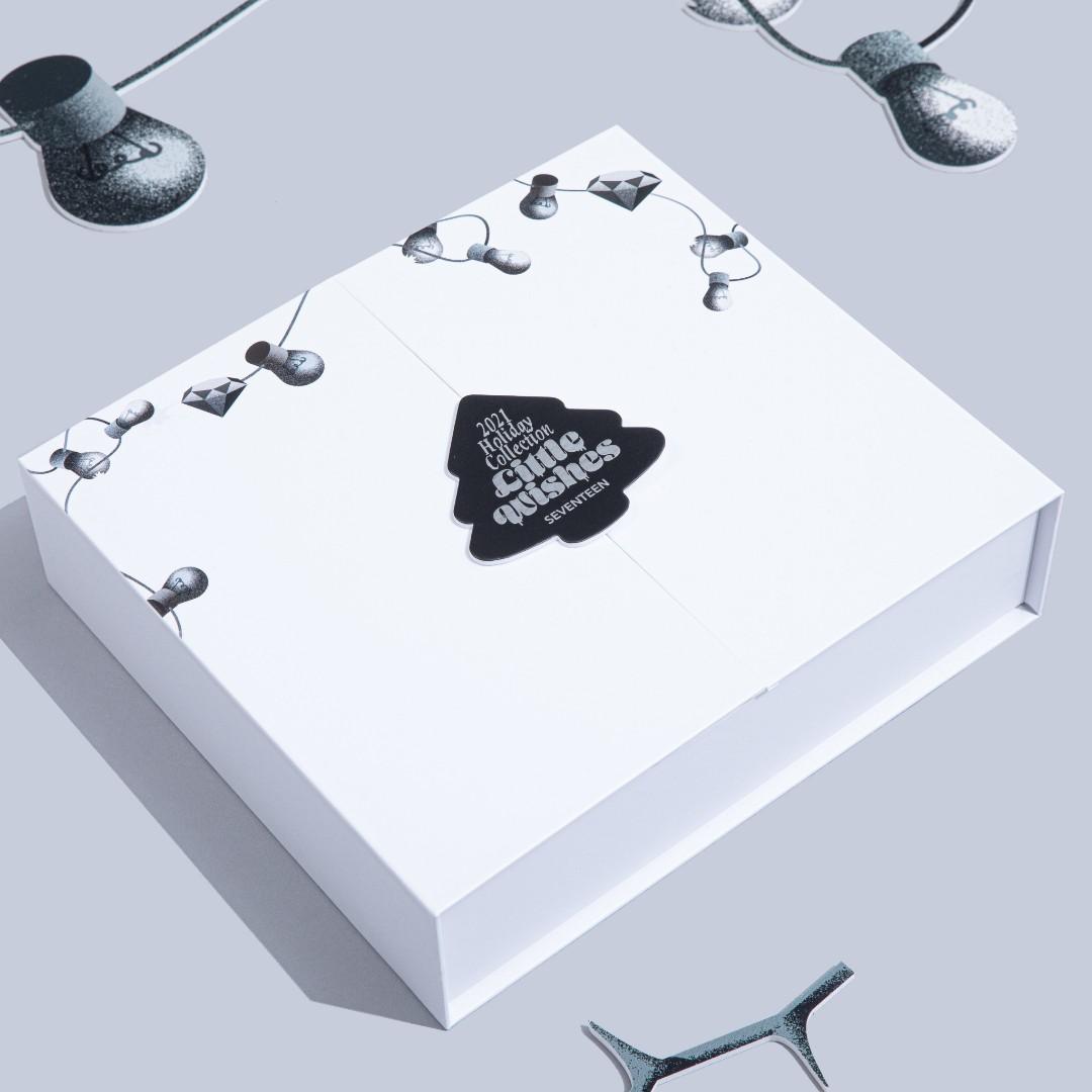 SEVENTEEN 2021 Holiday Collection Little Wishes Merch SVT Holiday Box ...