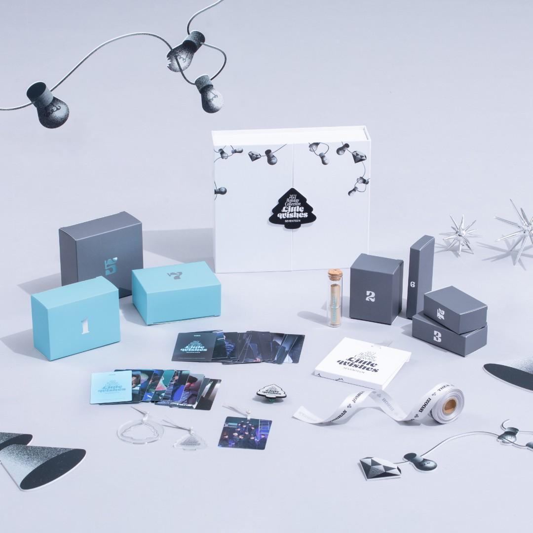SEVENTEEN 2021 Holiday Collection Little Wishes Merch SVT Holiday Box Special, Hobbies & Toys ...
