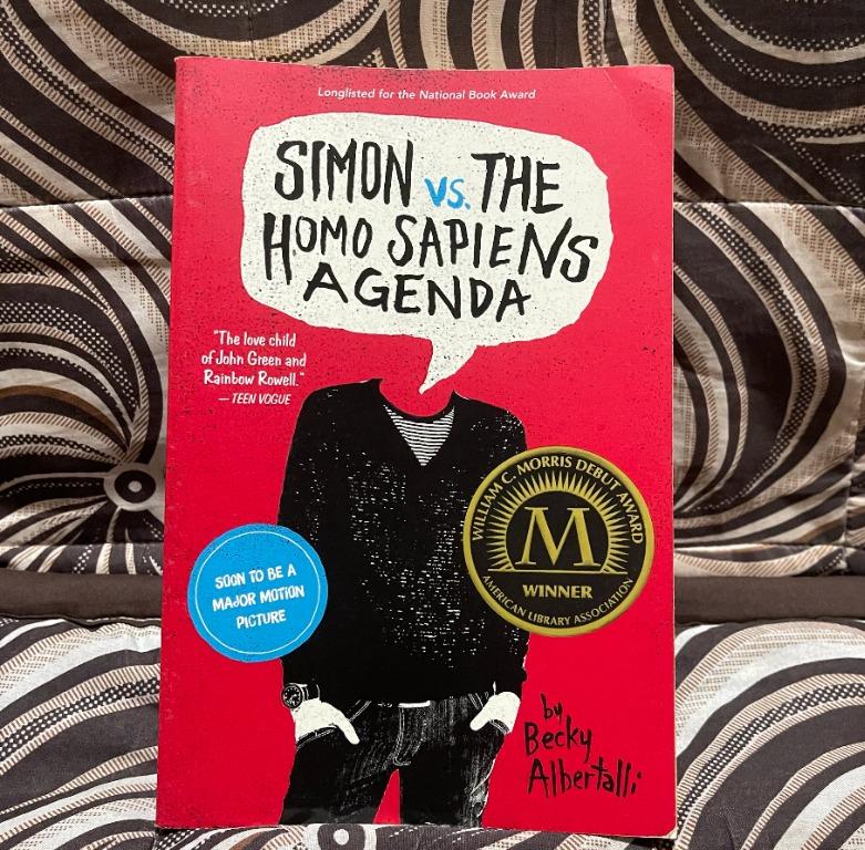 Simon vs The Homo Sapiens Agenda by Becky Albertalli, Hobbies & Toys ...