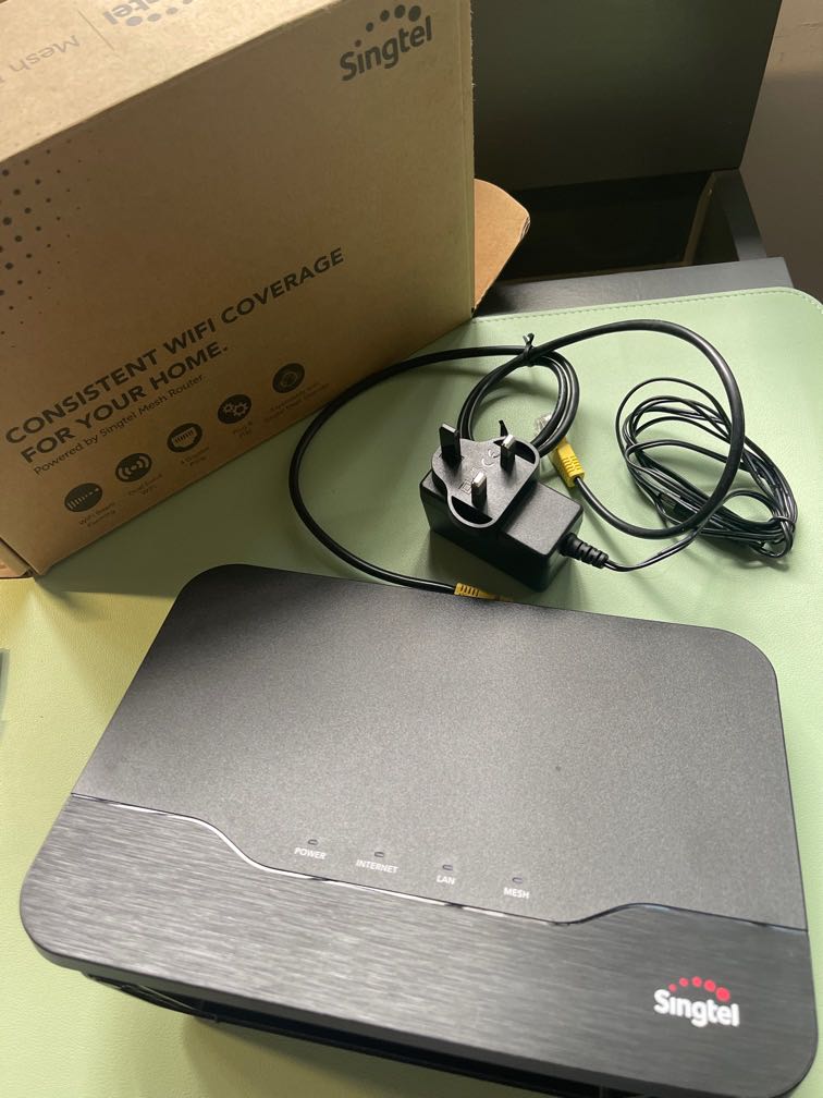 Singtel Mesh Router, Computers & Tech, Parts & Accessories, Networking ...