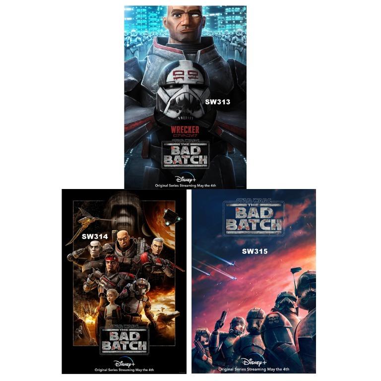 STAR WARS: THE BAD BATCH POSTERS (PART 2), Hobbies & Toys, Memorabilia ...