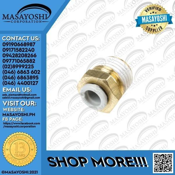 Straight Threaded Adaptor KQ2H12-02AS | Threaded Fittings | Threaded Adaptor | Fittings ...