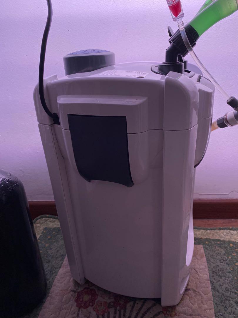 SUNSUN FILTER HW-704B with filter media and UV, Pet Supplies, Homes ...