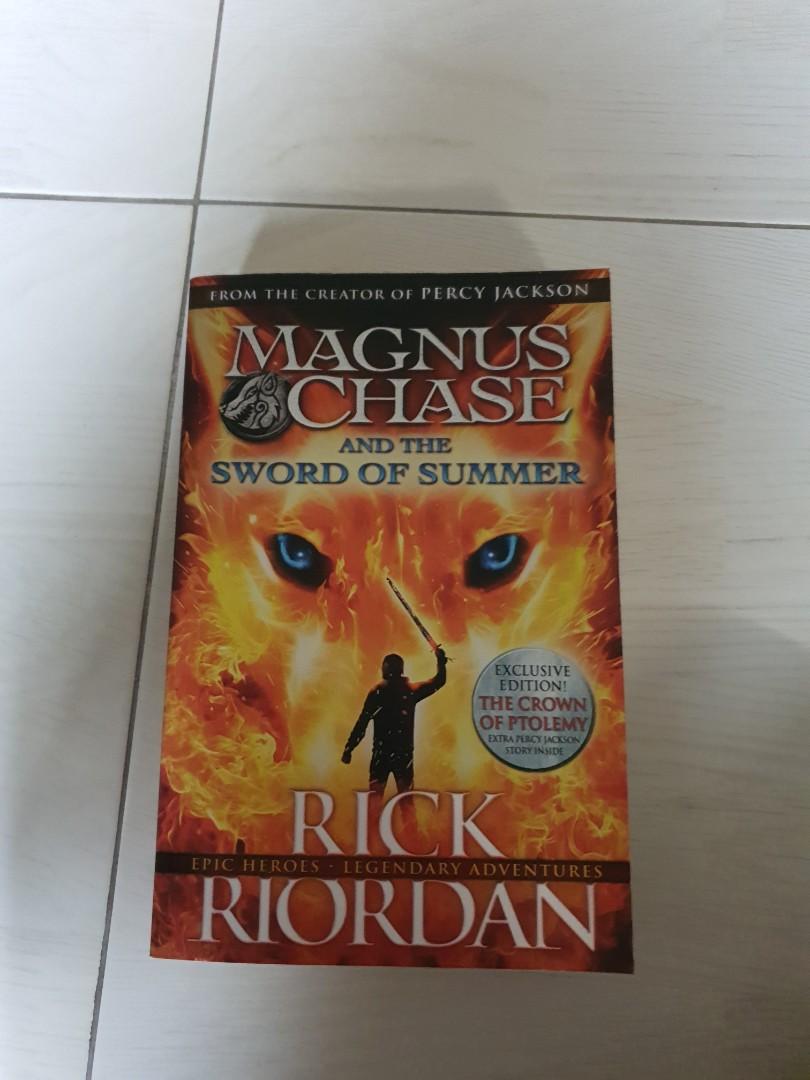 Sword of summer magnus chase, Hobbies & Toys, Books & Magazines ...