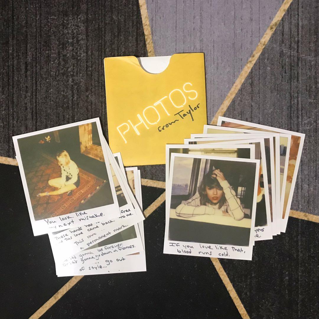 Taylor Swift 1989 Polaroids set, Hobbies & Toys, Music & Media, Music ...