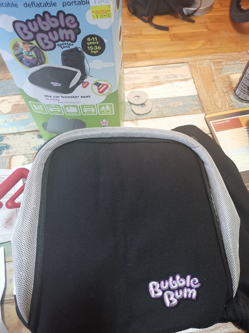 The car booster seat bubble bum, Babies & Kids, Going Out, Car Seats on ...