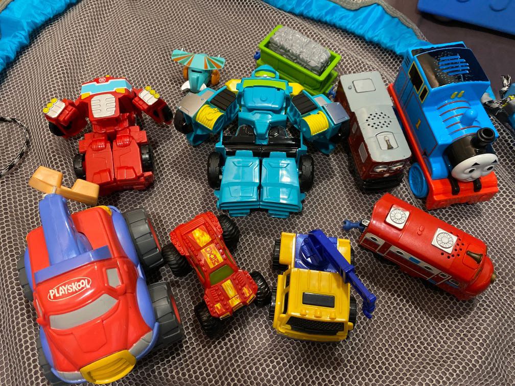 Thomas the train, Chuggington and Transformers (Hoist and Heatwave ...