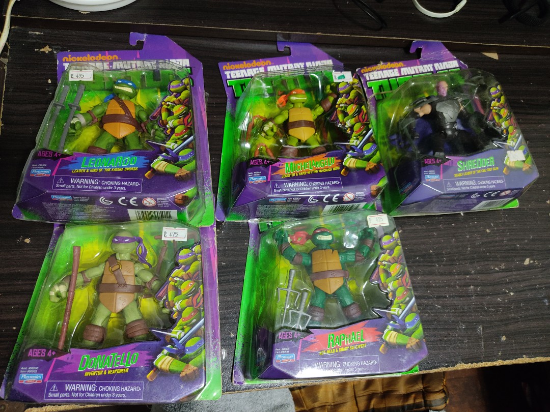 TMNT 2012 Playmates, Hobbies & Toys, Toys & Games on Carousell