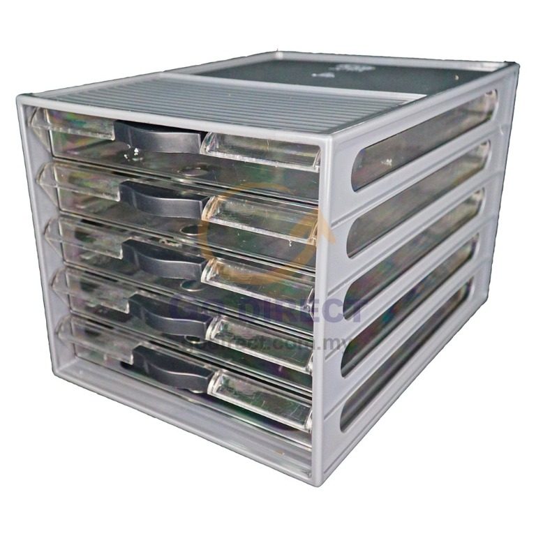 Toyogo 5 Tier A4 Document Drawer, Furniture & Home Living, Furniture ...