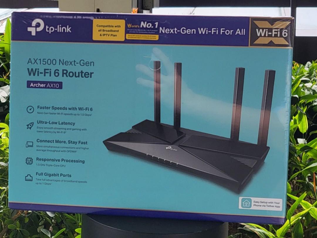TP-Link Archer AX10 Wifi 6 Router, Computers & Tech, Parts ...