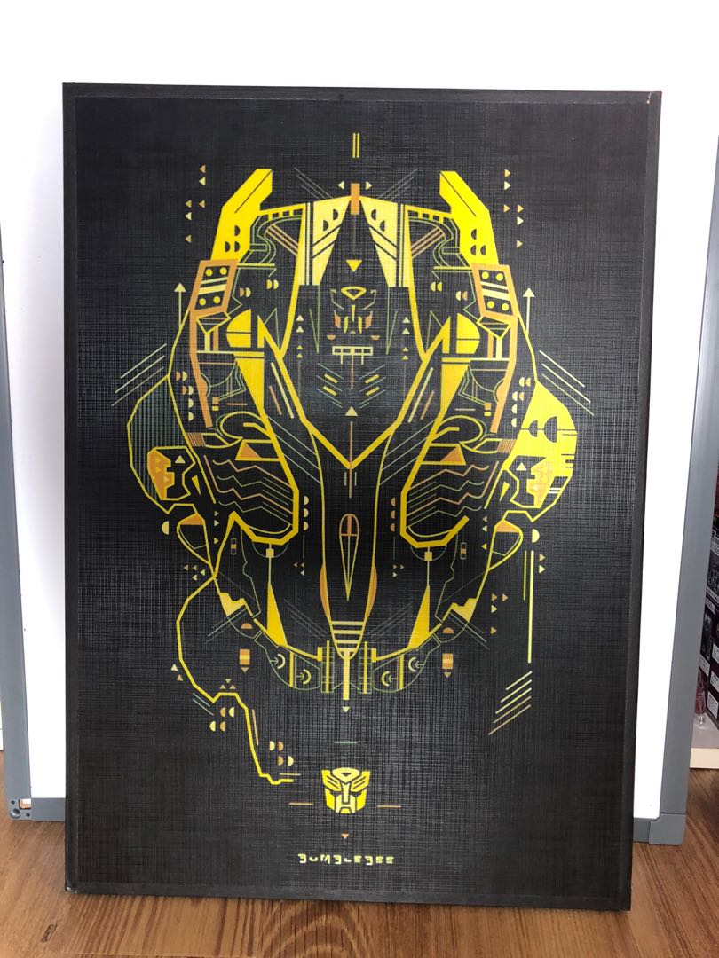 Transformers Bumblebee Poster Frame, Hobbies & Toys, Stationery & Craft ...