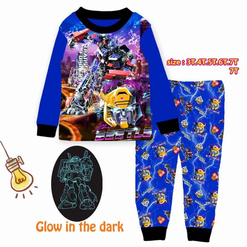 Transformer kid pajamas, Babies & Kids, Babies & Kids Fashion on Carousell