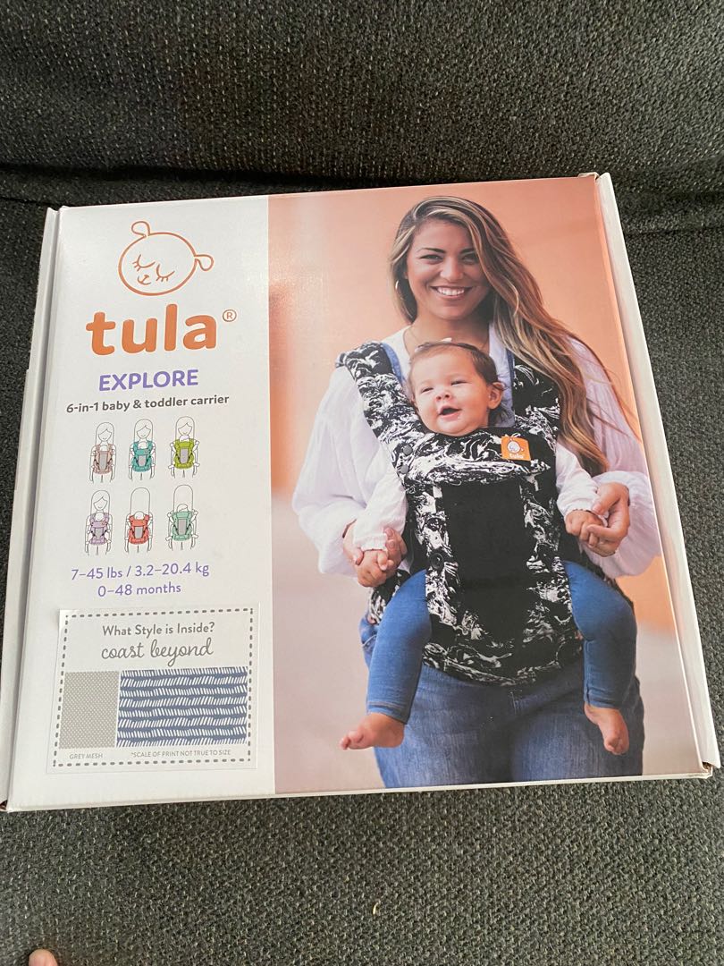 Tula Explore 6 in 1 Carrier Coast Beyond, Babies & Kids, Going Out ...