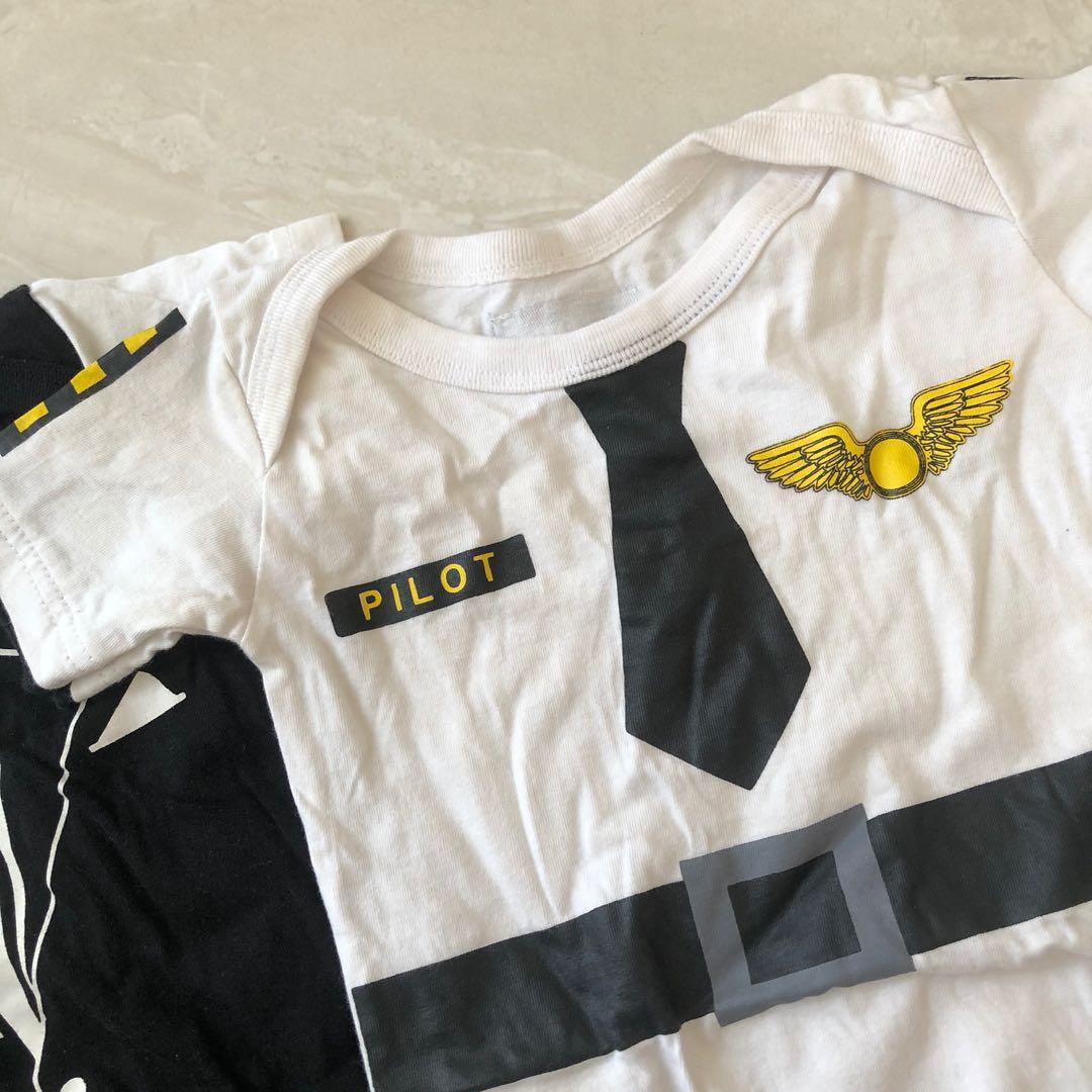 Tuxedo Pilot Jumper, Bayi & Anak, Baju Bayi di Carousell