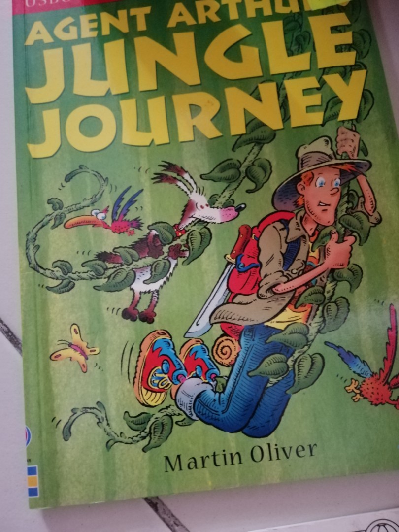 Usborne children English story book children agent Arthur jungle ...