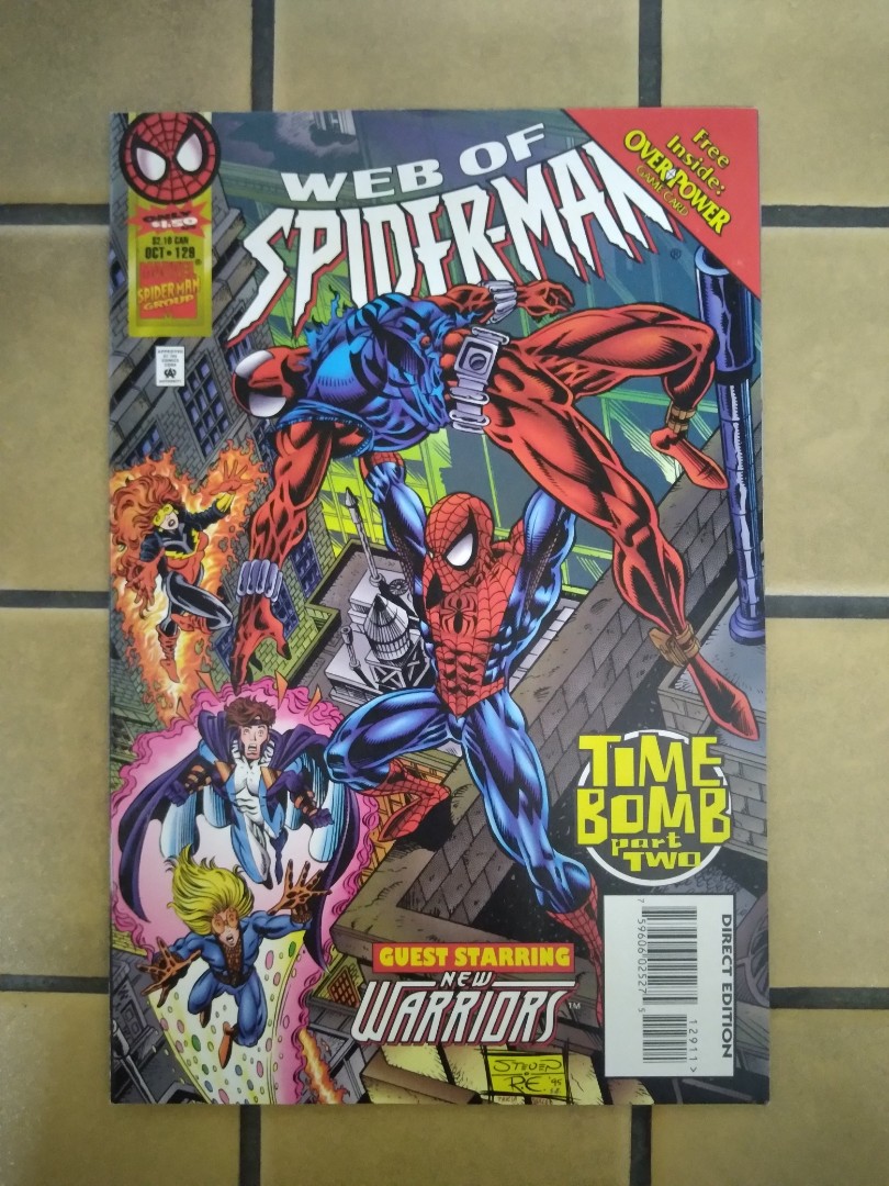 Web Of Spiderman #129 ( Steve Butler - Cover Art ) Marvel Comics ...