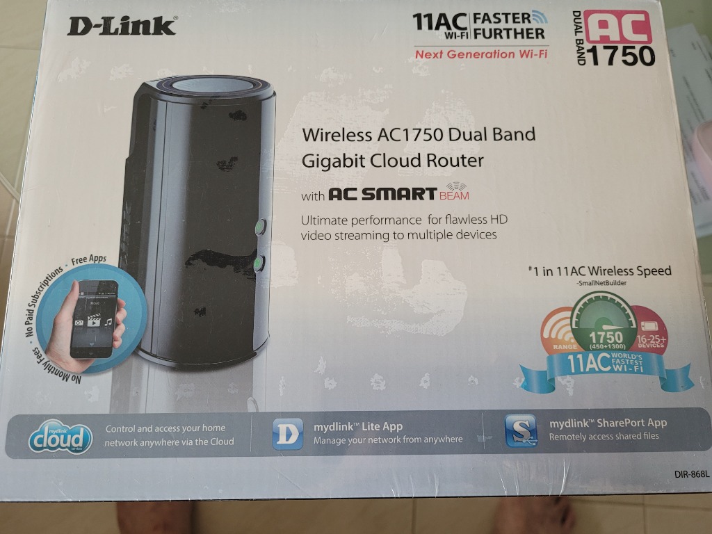 Wireless AC1750 Dual Band Gigabit Cloud Router, Computers & Tech, Parts ...