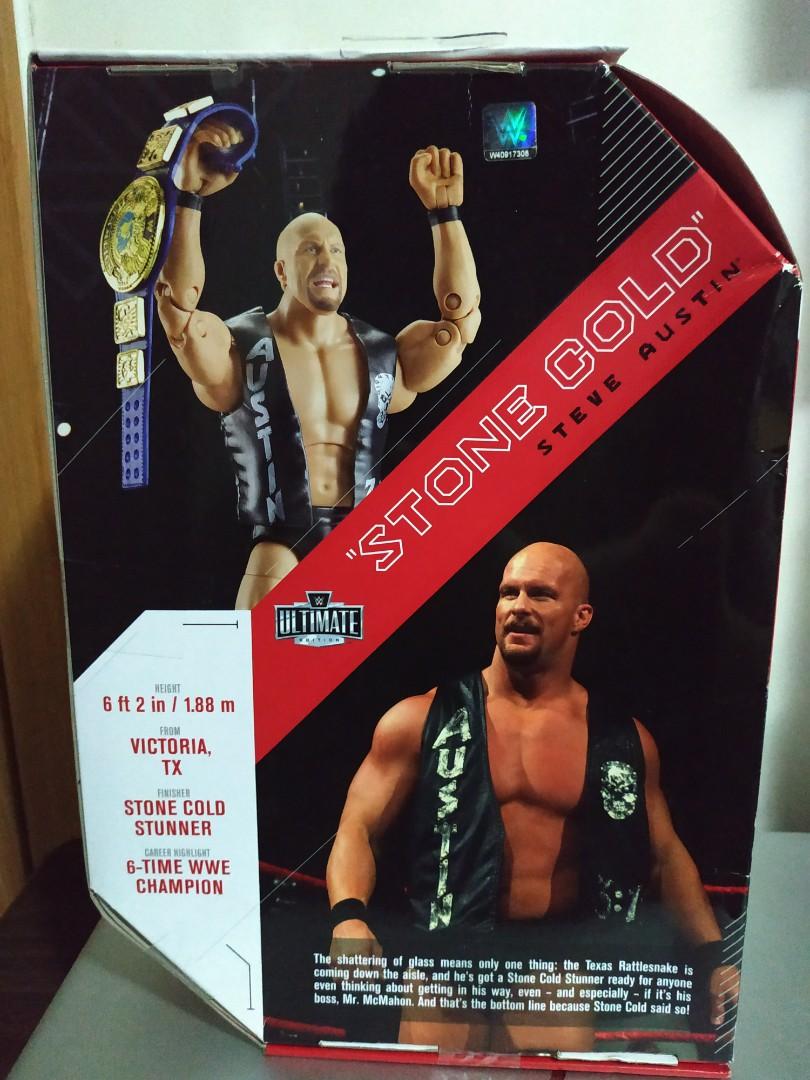 WWE Ultimate Edition Stone Cold Steve Austin, Hobbies & Toys, Toys & Games on Carousell